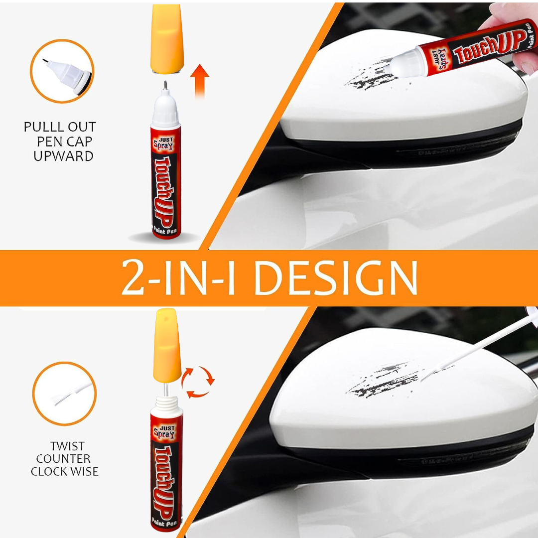 Pearl Spartan Red Activa Scooty Scratch Remover Paint Pen – Just Spray